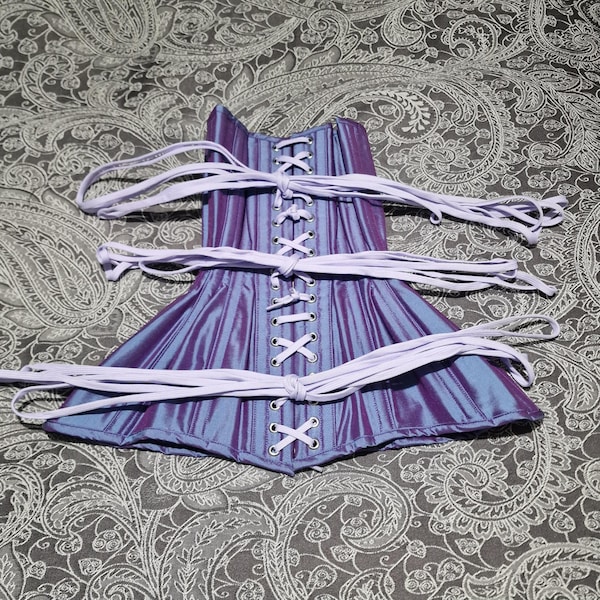 Corset Lace, Lacing Cord, Flat 8 Meters Length, White, Red, Black, Plum ...