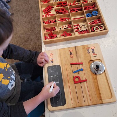 Read Build Write Board Spelling Board Writing Board CVC Word Building ...