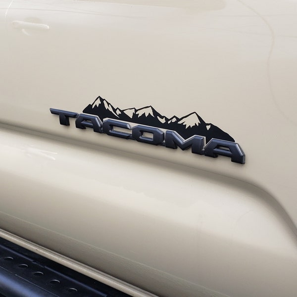 3rd Gen Tacoma Mountain Decal, Toyota Mountain Decal, Tacoma Mountain ...