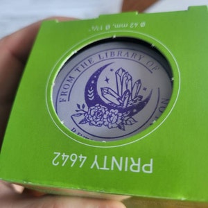 MAGIC & CELESTIAL Library of Stamp or Embosser, Custom Library Stamp ...