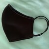 Men and Women Black Face Mask - Reusable, Washable, Fashion Fitted ...