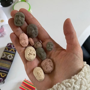 Unusual Gift 5 Sprouting Seed Faces Plantable Paper With | Etsy