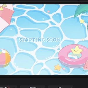 Animated Chatbox - Cute Pastel Retro Game Boy | Clouds | Stream Overlay ...