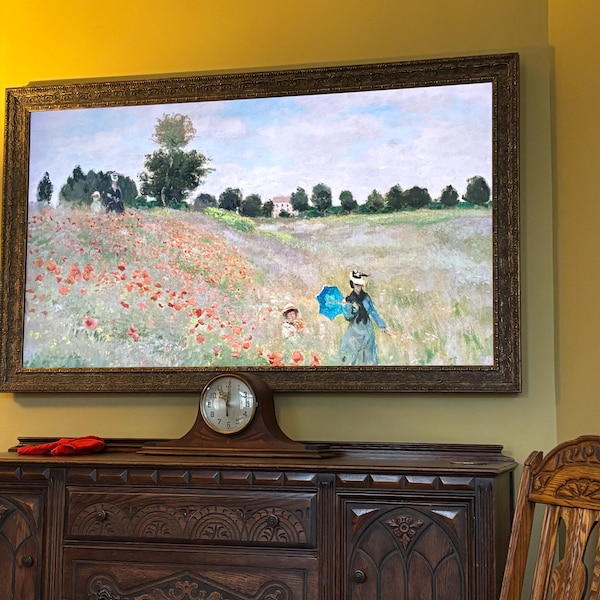 New Custom TV Frame for ANY Television From Flatscreen Framing , Wood ...