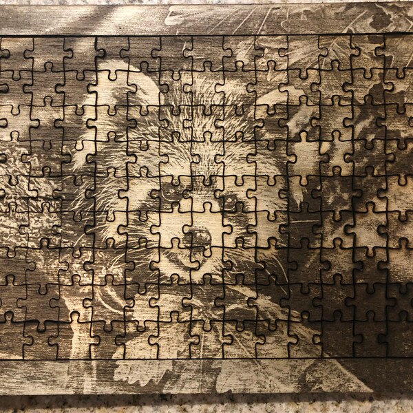 Puzzle SVG Laser Cut Templates: CNC Jigsaw Files - Etsy