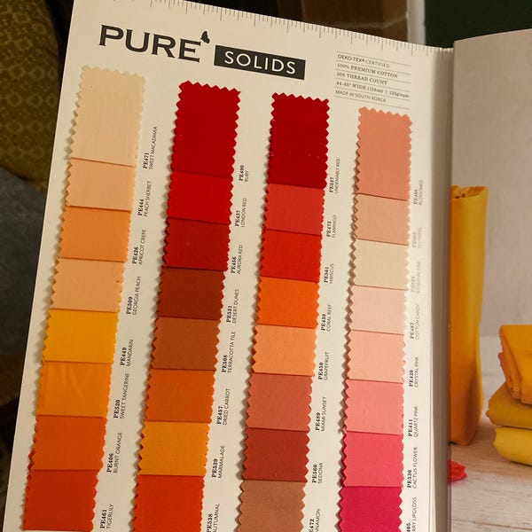 CCPE2024 AGF Color Card New 2024 203 Pure Solids by Art Gallery Fabrics ...