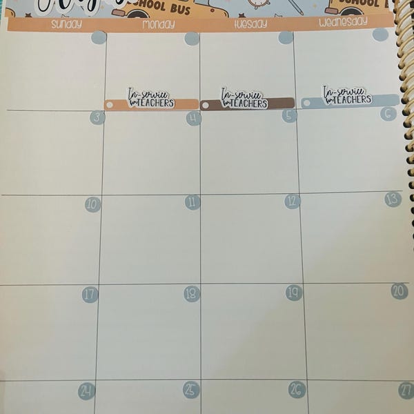 Small Square Stickers for Bullet Journals and Planners, Squares for ...