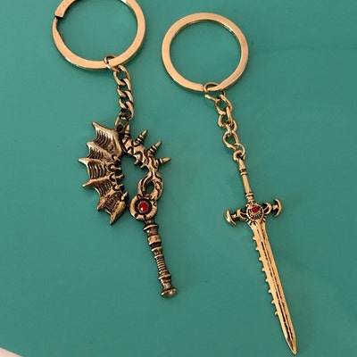 Fire Emblem Relic Weapons Pins Necklace Keychain 3 Houses Byleth ...
