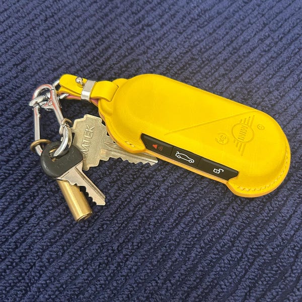 MINI Cooper 2025 Countryman Leather Key Fob Cover Case Stylish ...