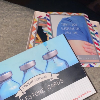 Student Nursing Milestone Cards - Etsy