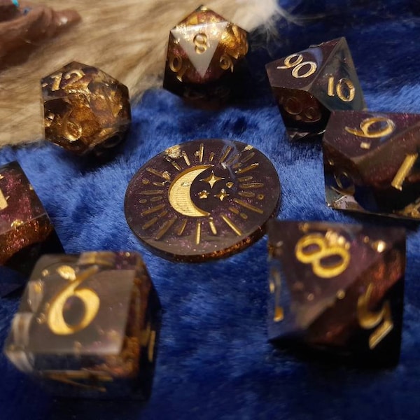 Strawberry Lemonade || Resin Dice Set || 6 Piece Set || D6 || Rpgdice ...