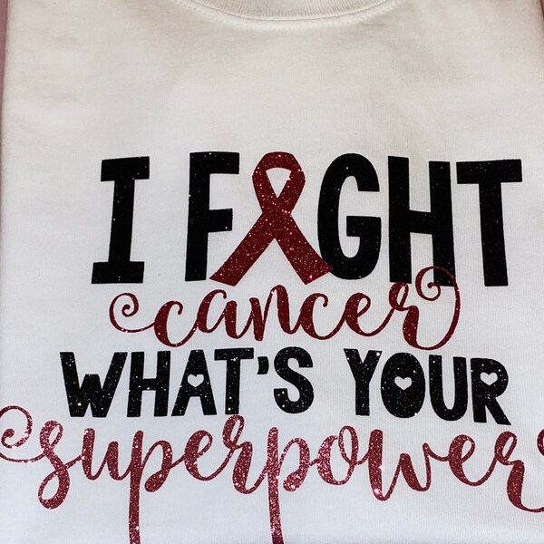 I Fight Cancer Whats Your Superpower SVG, Breast Cancer SVG PNG ...