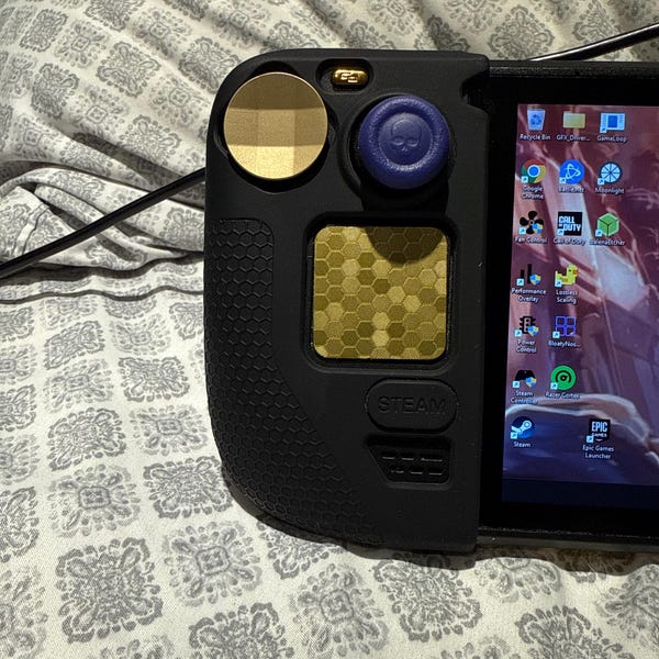 Steam Deck Replacement Buttons Matte Black Snes Style Custom DIY ABXY ...