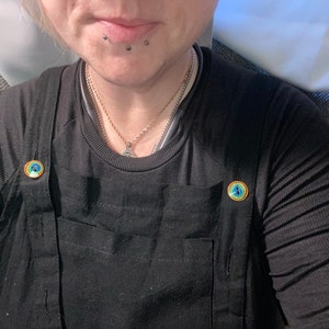 Set of 10 Snap on Button Covers 1 1/8 Fabric Covered | Etsy