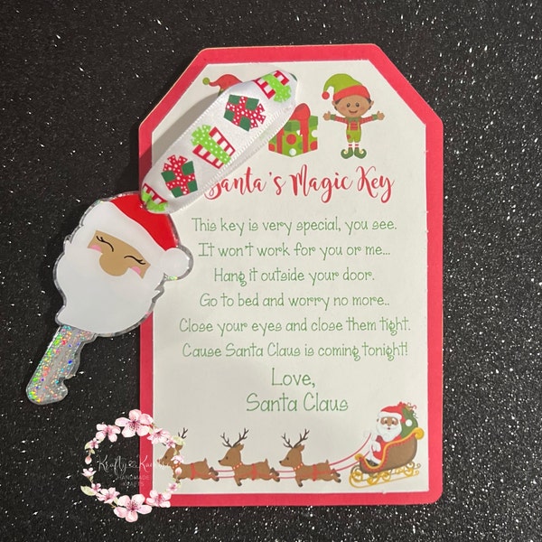 Christmas Clipart - Black Santa Claus - Clip Art and Digital Paper Set ...