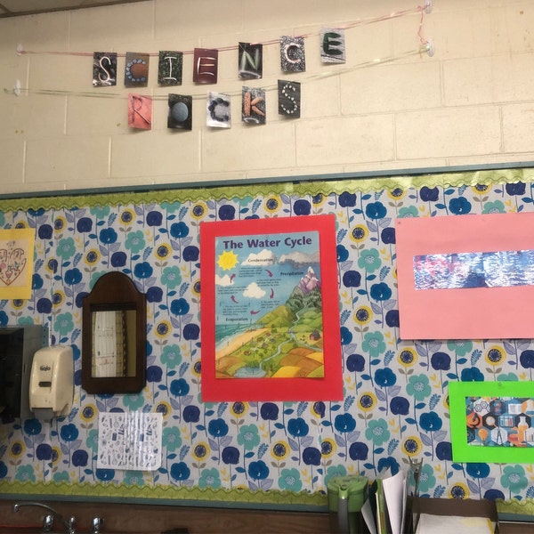 Science Classroom Banner--science Rocks--farmhouse Classroom Decor ...