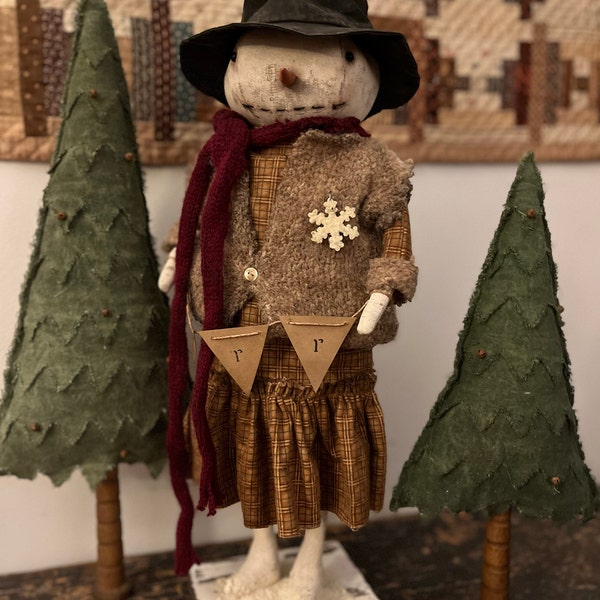 Primitive Witch Hat, Set of 3 Handmade Halloween Witch Hats for Decor ...