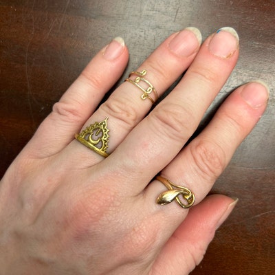 Turquoise Meru Ring, Sterling Silver Turquoise Ring, Stone Jewelry ...