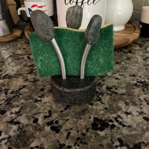 Sea Stone Splash Granite Sponge Holder - Etsy