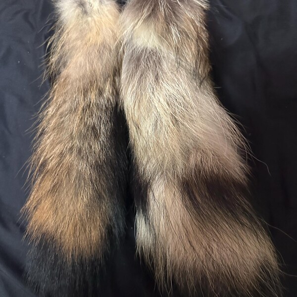 Eco Friendly Blue Fox Tails - Etsy