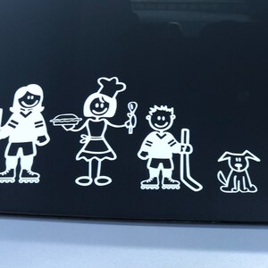 Create Your Own Stick Figure Family Decal/sticker - Etsy