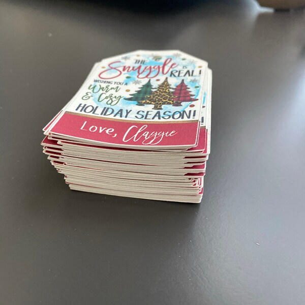 Christmas Gift Tags, the Snuggle is Real, Teacher Staff Employee ...