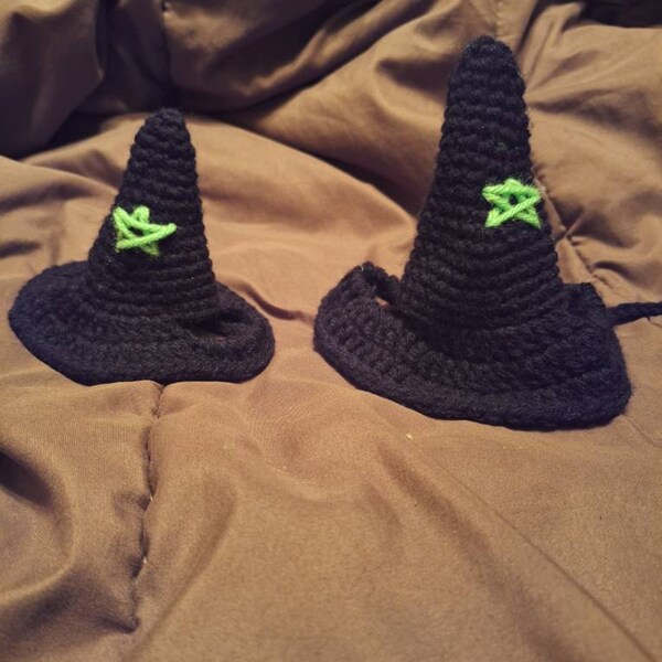 Crochet Pattern: Witch Hat for Cats, PDF Instructions for Cat Witch Hat ...