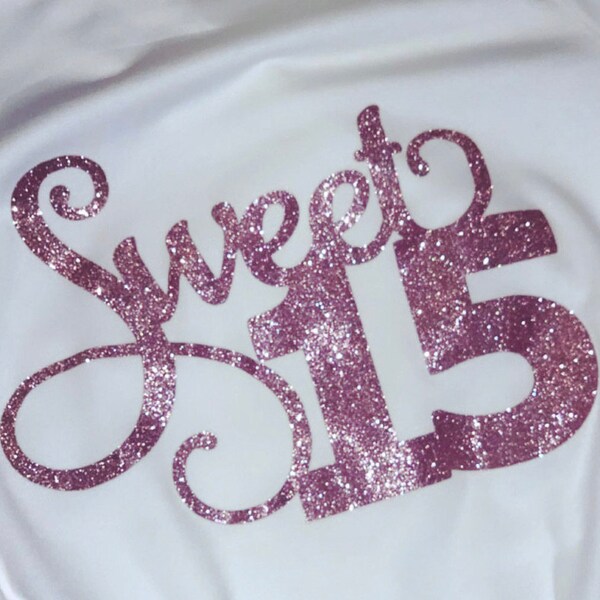 Sweet 15 SVG | Fifteenth Birthday SVG | 15th Birthday | Digital ...