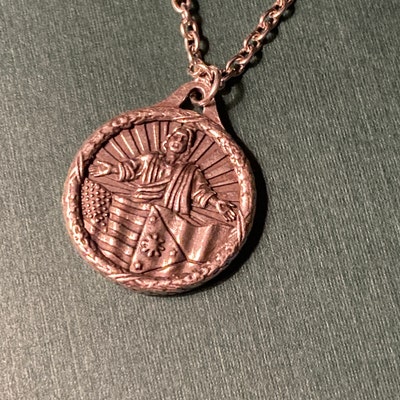 Modern EMPTY TOMB Necklace in Sterling Silver or Gold Overlay - Etsy