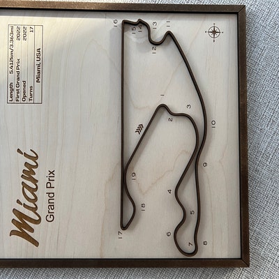 F1 COTA, Circuit of the Americas, Race Track, Christmas Gift, Circuit ...
