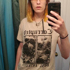 Forgotten Prophecy T-shirt on sand Punk Crust Stenchcore Hardcore Filth ...