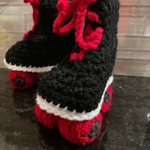 Roller Skate Style Baby Booties Pastel Collection - Etsy