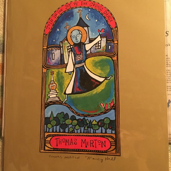 Thomas Merton, Art Print, Dancing Monk Series - Etsy