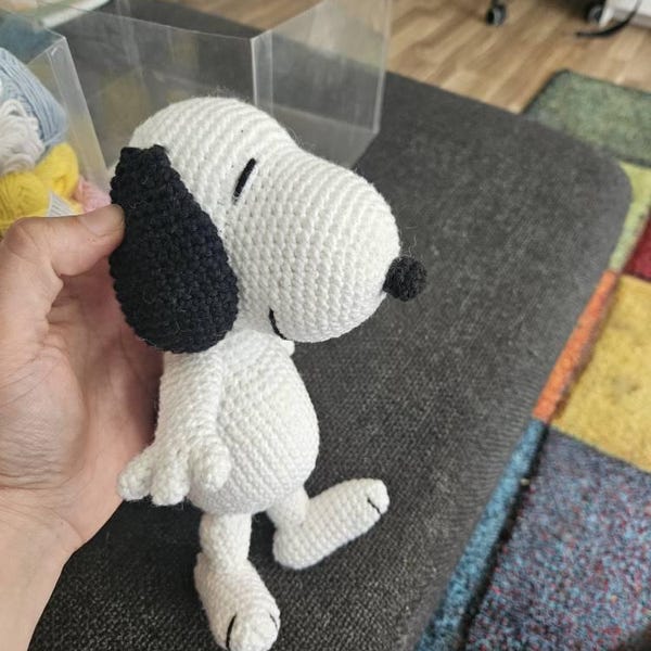 Snoopy Amigurumi Crochet Pattern - Peanuts Tribute - PDF With Written ...