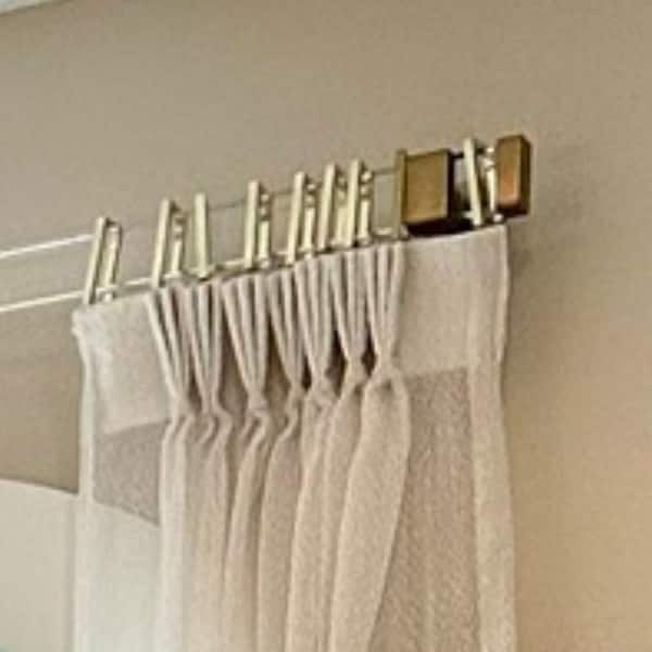 Acrylic Curtain Rod, Lucite Curtain Rod, Transparent Rod, Custom Length ...