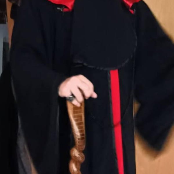 Black Robe, Magic Robe, Tau Robe, Ceremony Robe, Robe for Initiation ...