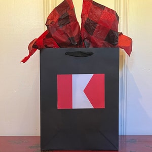 Large Multi-color Reusable Gift Bags Shopping Bags With - Etsy