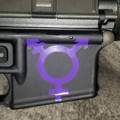 Transgender Vinyl Decal Symbol Gender Identity Trans Sign Die Cut ...