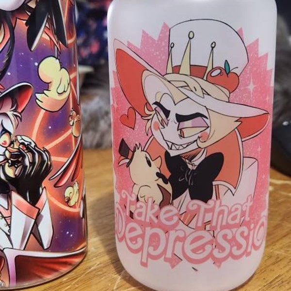 Radio Demon Glass Tumbler - Etsy