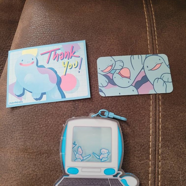 Porygon Cyber Shaker Acrylic Charm - Etsy