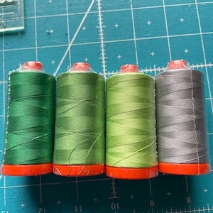 Aurifil Quilt in a Day Neutrals Eleanor Burns Mako Cotton 50 | Etsy