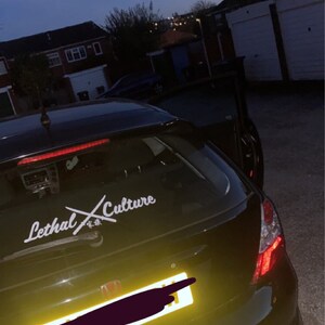 Stance Nation Car Windscreen Sticker all Colours & Sizes - Etsy