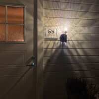 Contemporary House Numbers, Address Sign, House Plaque, Traditional ...