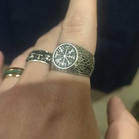 Forged Iron Tiwaz Tyr Tiw Rune Viking Amulet Runic Nordic Pendant ...