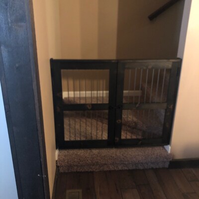 Barn Door Baby Gate, Barn Door Dog Gate, Furniture Pet Gate Room ...