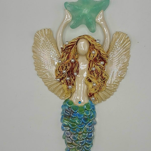 Angel Mermaid Tree Topper - Etsy