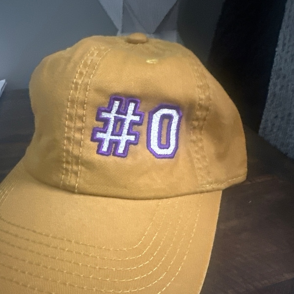 Number or Letter Hat, Custom Number Hat, Custom Letter Hat,hat With ...