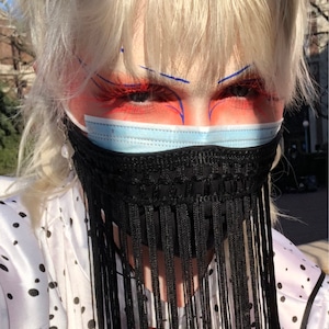 Ski Mask With Gold Teeth Zipper Mouth Zefstyle Grill Teeth | Etsy