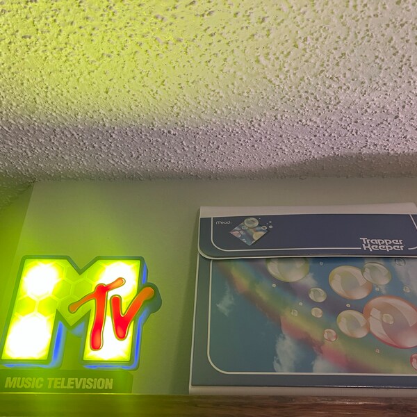MTV Lighted Sign - Battery or AC Power Option - Etsy