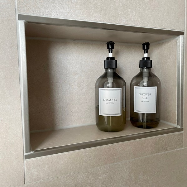 Cream Baking Labels Minimal Cream Waterproof Labels Flour, Icing Sugar ...